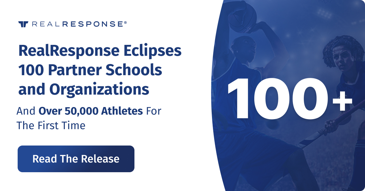 RealResponse Exceeds 100 Partner Organizations and Over 50,000 Athletes ...