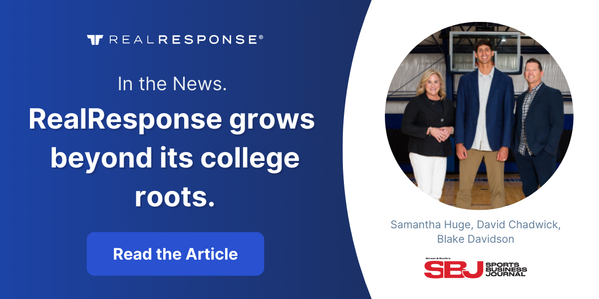 RealResponse grows beyond its college roots - RealResponse